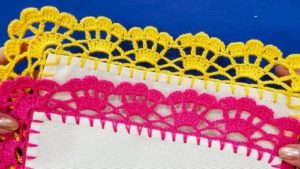 50 Orillas De Servilletas A Crochet De Una Vuelta Fáciles